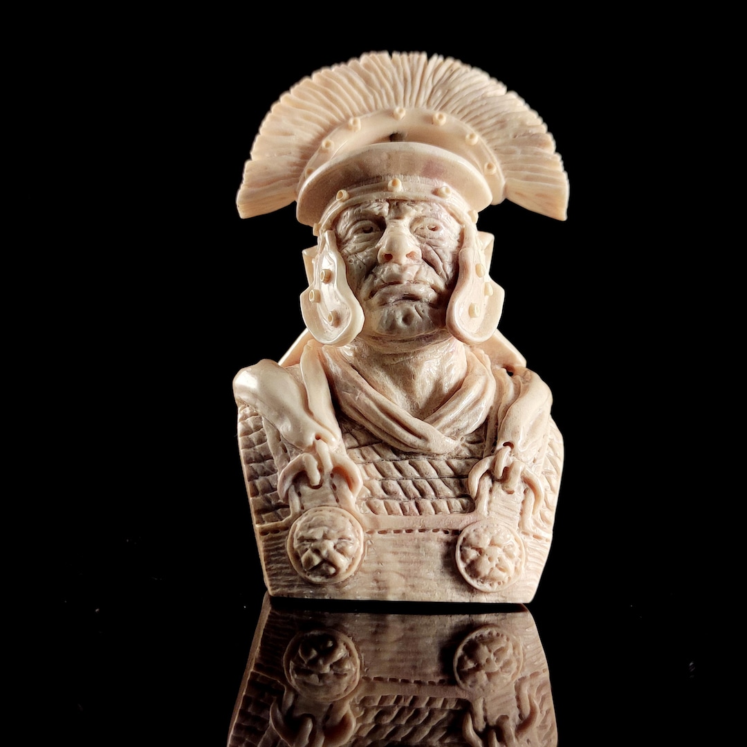 Sculpture of a Roman, Pontius Pilate Sculpture, Centurion, Hand Carved ...