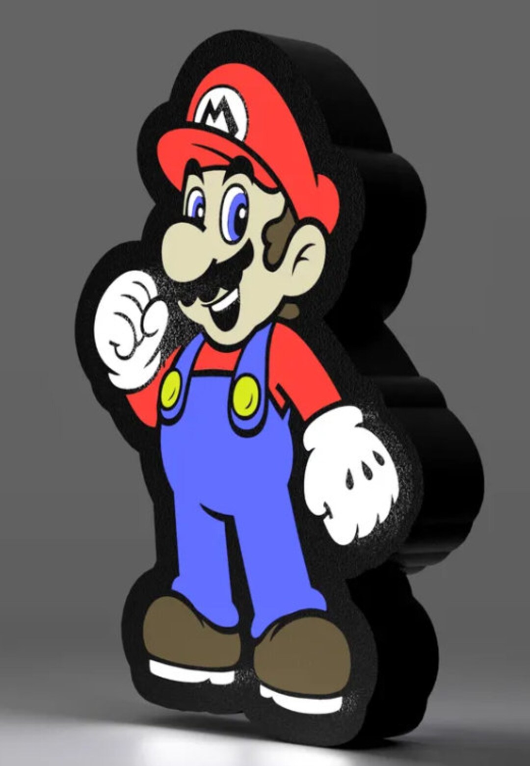 Mario Light Box, Anime Light Box, Remote Controlled Light Box Game Room ...