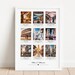 Personalized Travel Photo Collage Print: Vacation Memory Gift (digital ...