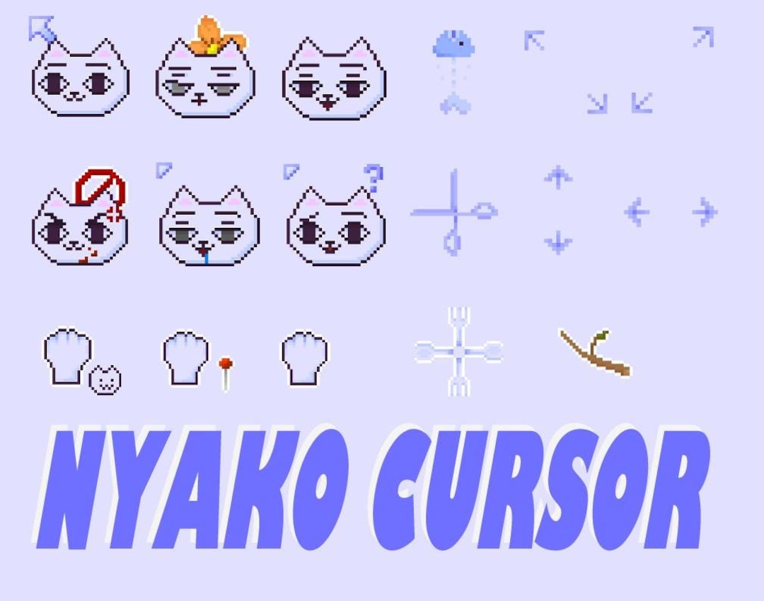 Catsoup Animated Cursor - Etsy