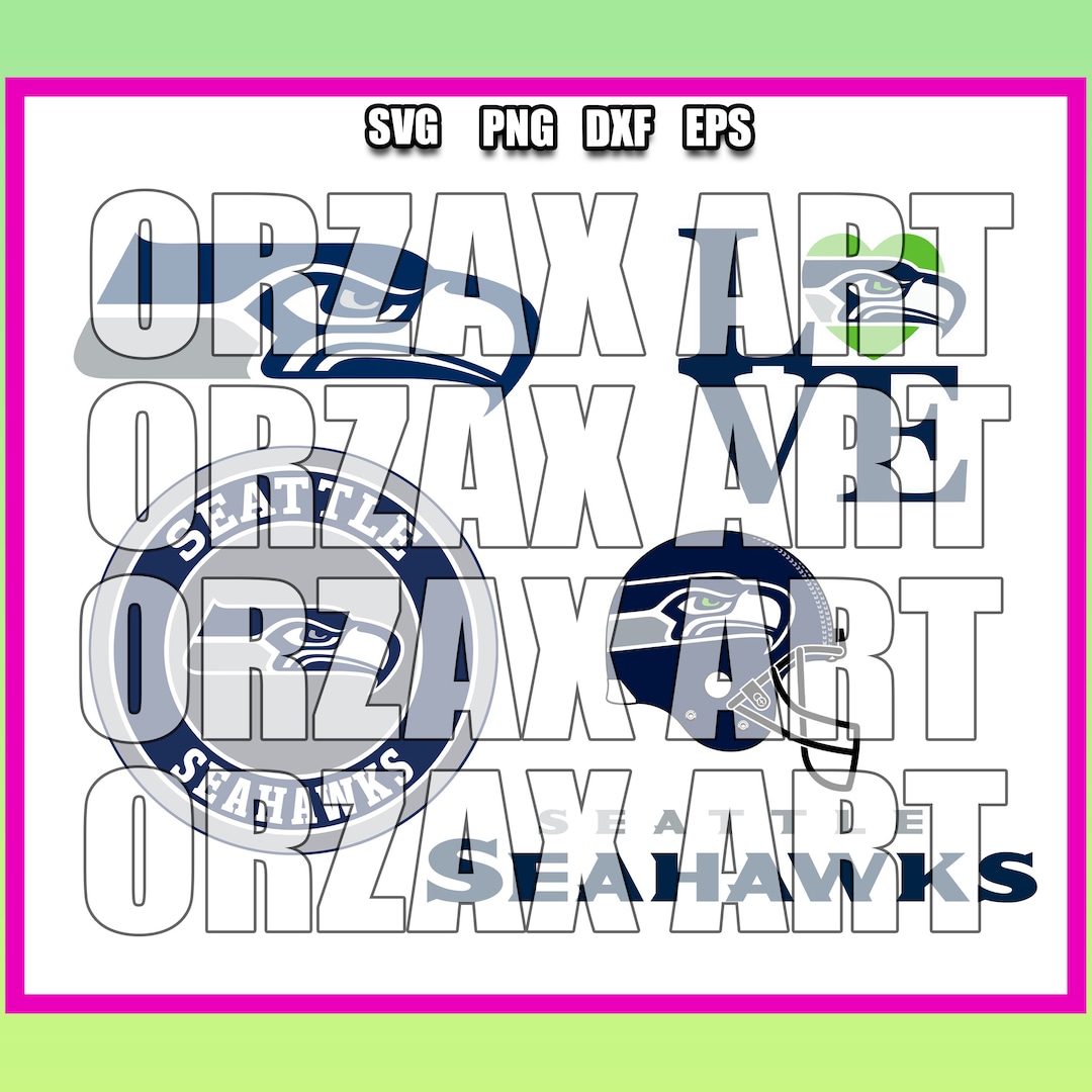 Seattle Seahawkks Football SVG PNG Bundle, Svg Sports Files, Svg for ...
