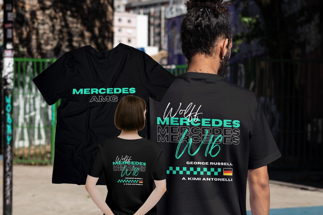 Mercedes AMG 2025 - T Shirt - Formula 1 - Team Mercedes W 16: Toto ...