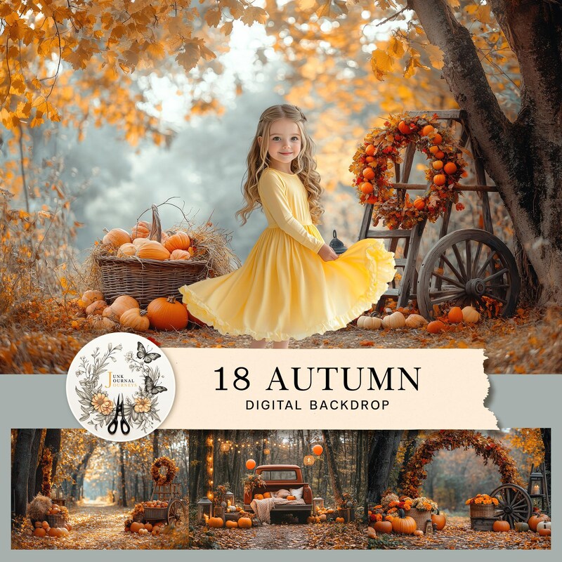 Autumn Digital - Etsy