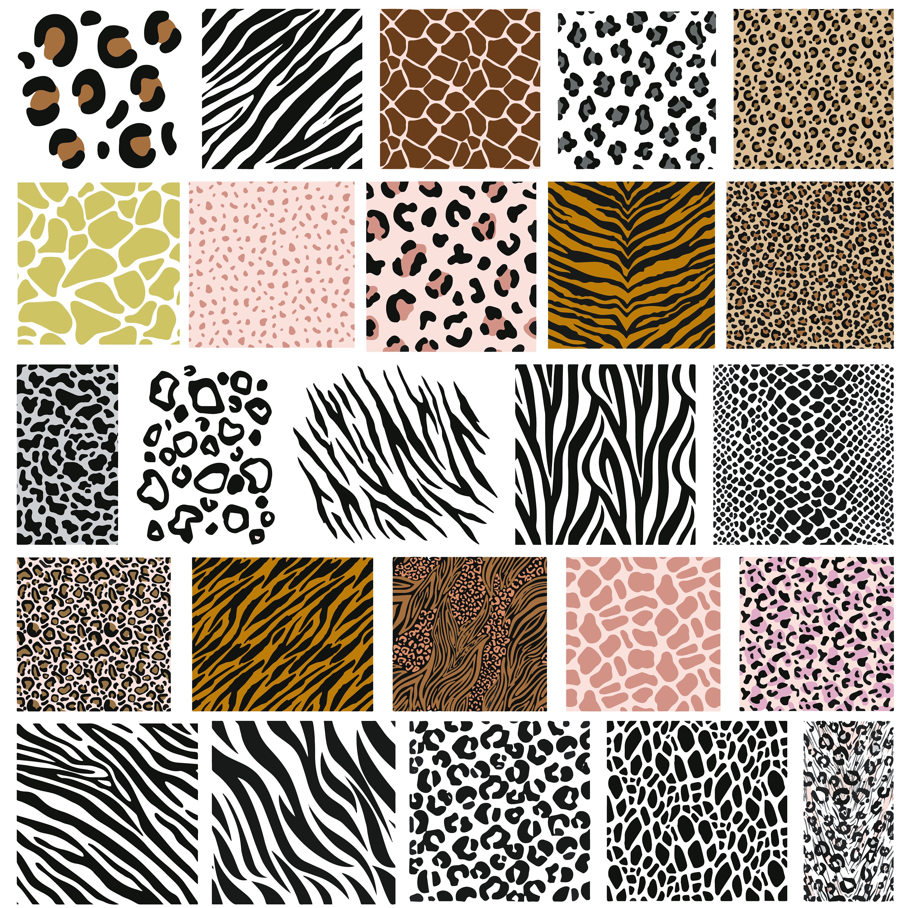 Animal Print Svg, Leopard Pattern Svg, Animal Wrap Cricut, Zebra Print ...