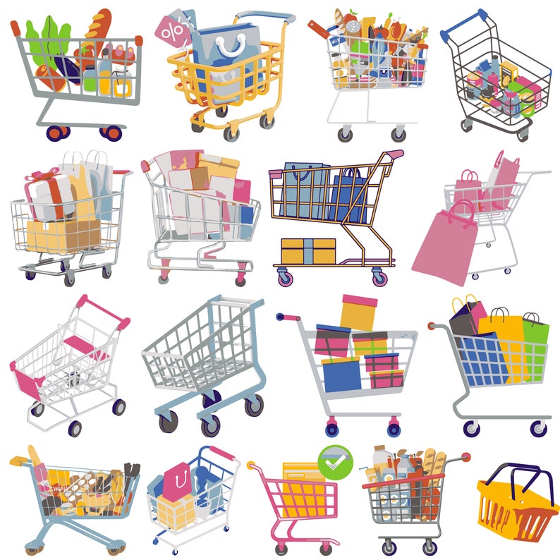 Shopping Cart SVG, Shopping Cart SVG, Shopping Cart Cricut, Shopping ...