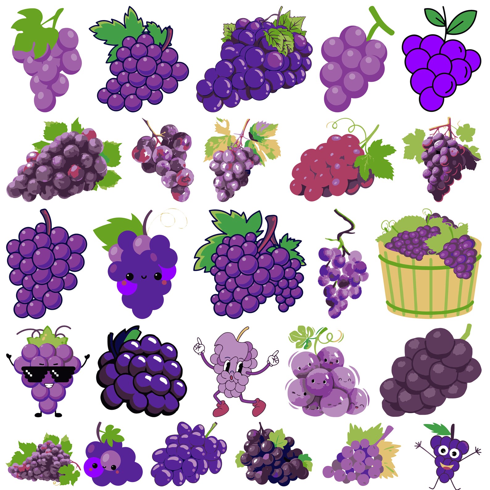 Grape SVG, Wine Svg Bundle, Fruit SVG, Vineyard Cut File, Wine SVG ...