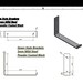 Rustic Scaffold Boards Shelf Brackets Metal Shelf Bracket Heavy Duty ...