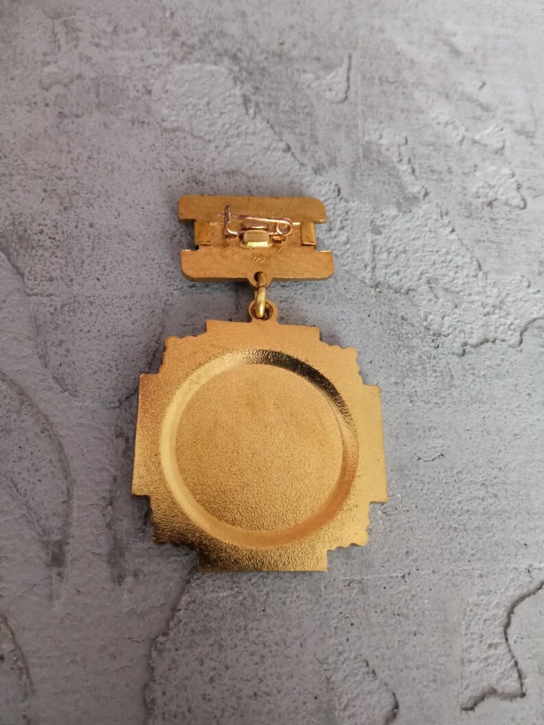 Chernobyl Cross Original Medal USSR Metal Badge Awards Chernobyl ...