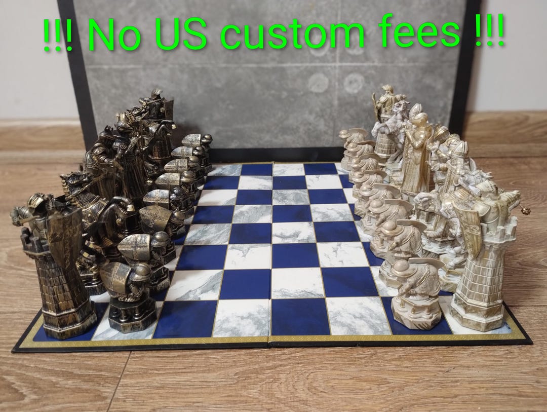 Harry Potter Chess Set: 32-piece Wizarding World Collection - Etsy