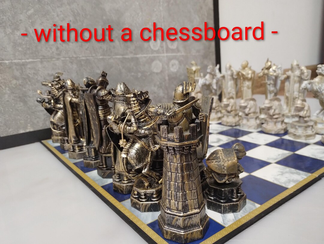 Harry Potter Chess Set: 32-piece Wizarding World Collection - Etsy UK