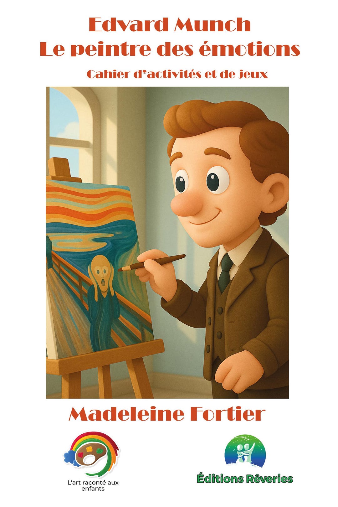 Play With Edvard Munch! Activity and Game Book for Children. Emotions ...