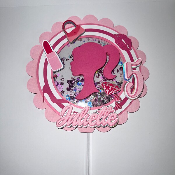 Barbie House Cake Topper - Etsy