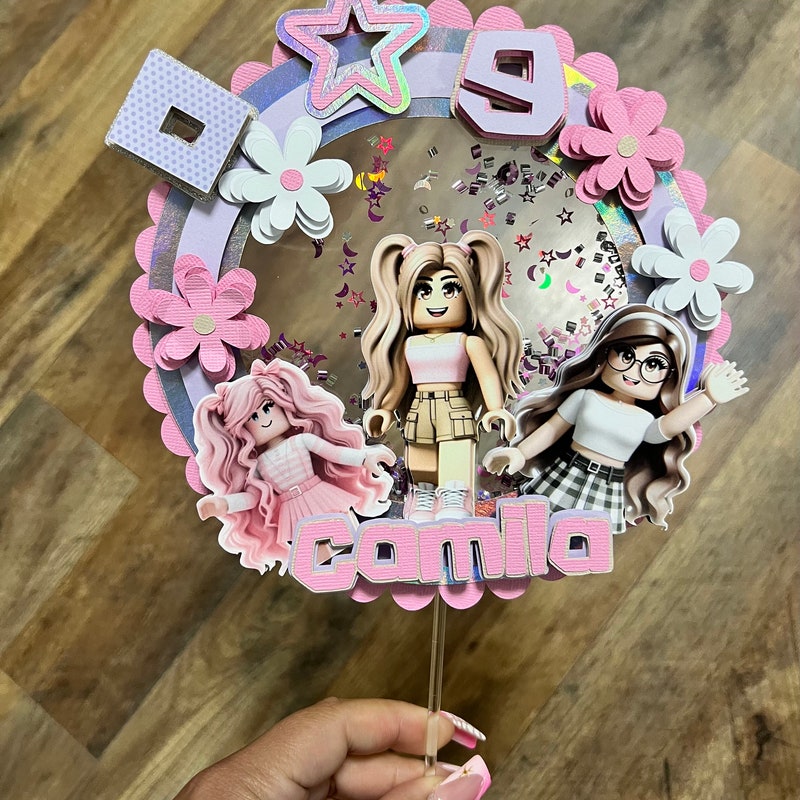 Roblox Cake Topper - Etsy