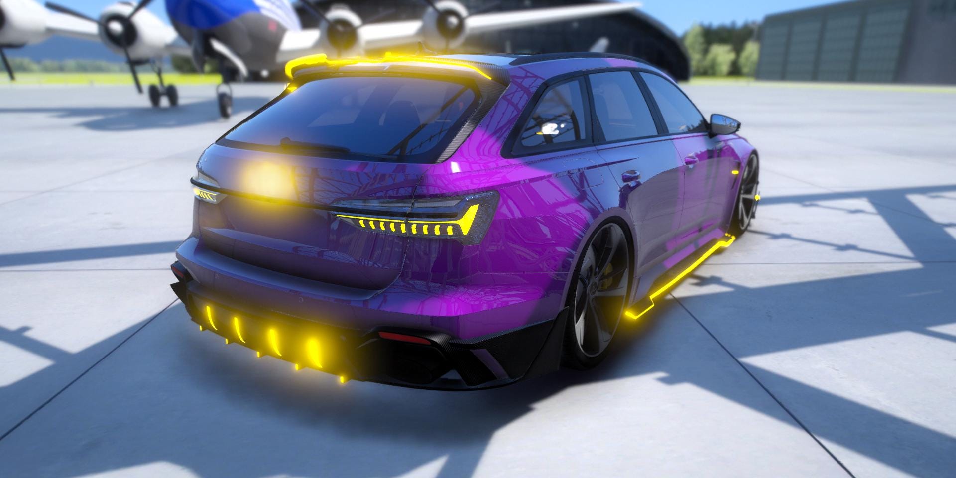 Custom Audi Rs6 | Fivem Ready | Animated | Customized | High Quality ...