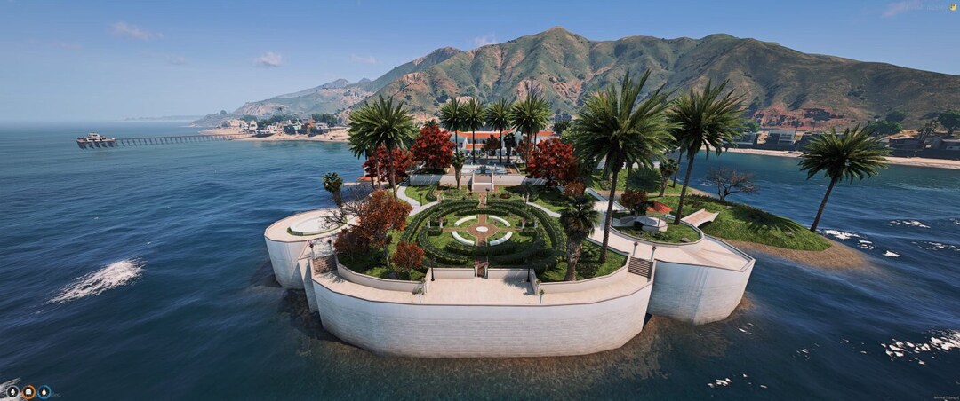 SELTENE Scarface Mansion FiveM Grand Theft Auto 5 Optimiert Hohe ...