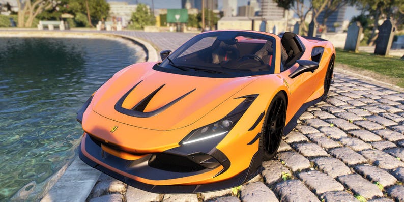 Fivem Ferrari F8 Tributo Mansory Fivem Ready Optimized Lore Friendly ...