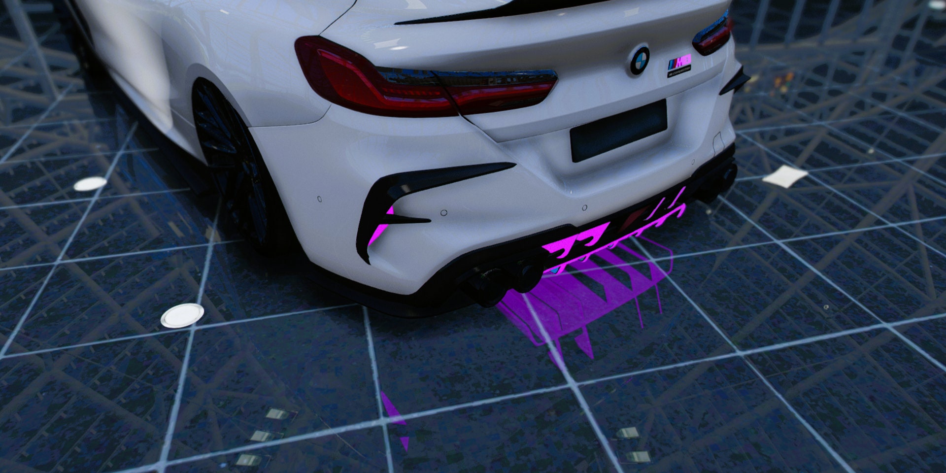 Fivem Custom BMW M8 Competition Animated Customized Fivem Ready - Etsy