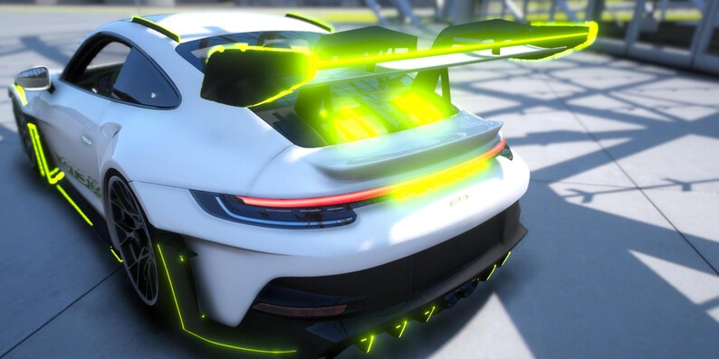 Custom Porsche GT3 RS | Fivem Ready | Animated | Customized | High ...