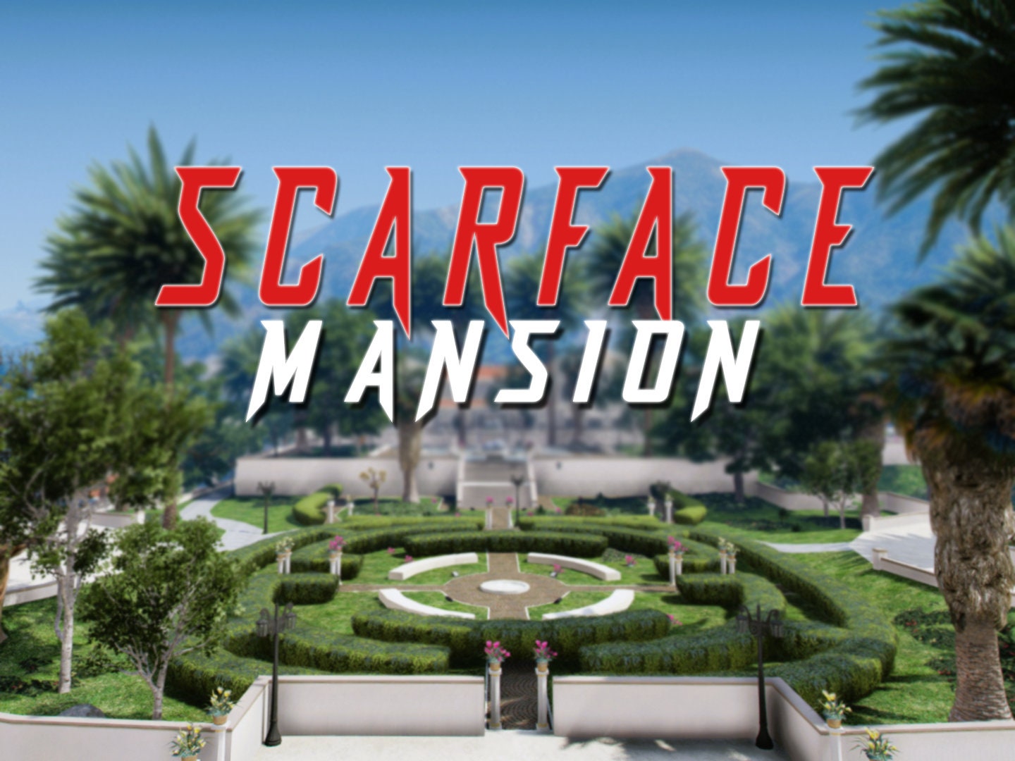 SELTENE Scarface Mansion FiveM Grand Theft Auto 5 Optimiert Hohe ...