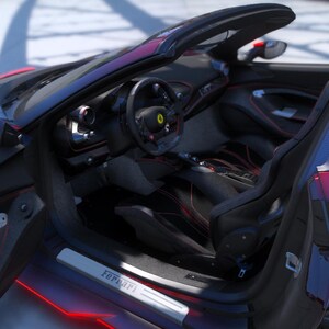 Custom Ferrari F8 Mansory | Fivem Ready | Animated | Customized | High ...