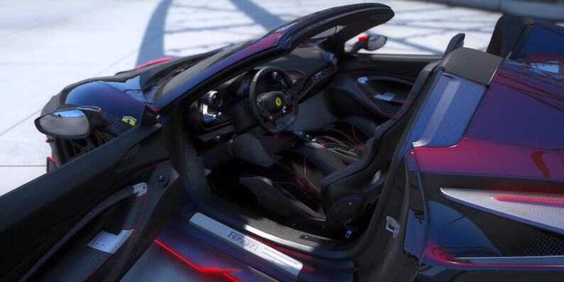 Custom Ferrari F8 Mansory | Fivem Ready | Animated | Customized | High ...