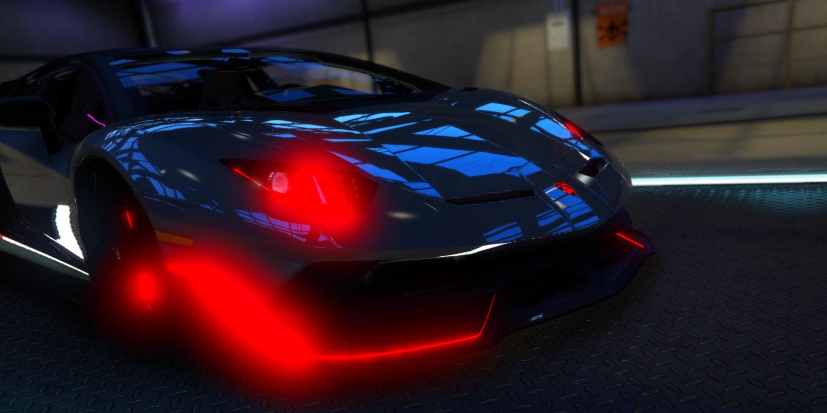 Custom Lamborghini SVJ: Animated Fivem Ready Car (instant Download) - Etsy