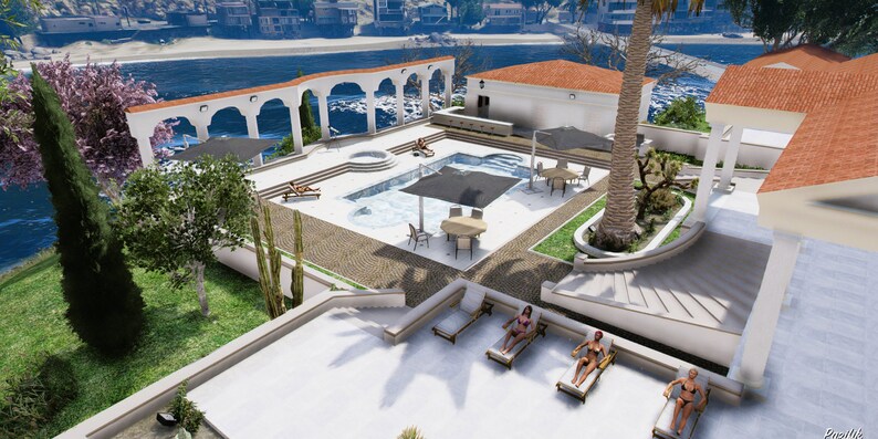 RARE Scarface Mansion Fivem Grand Theft Auto 5 Optimized High Quality ...