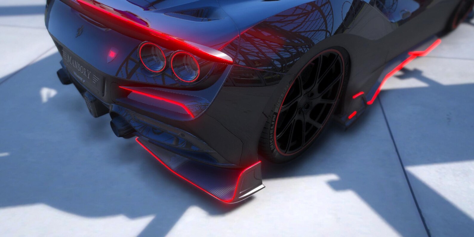 Custom Ferrari F8 Mansory | Fivem Ready | Animated | Customized | High ...