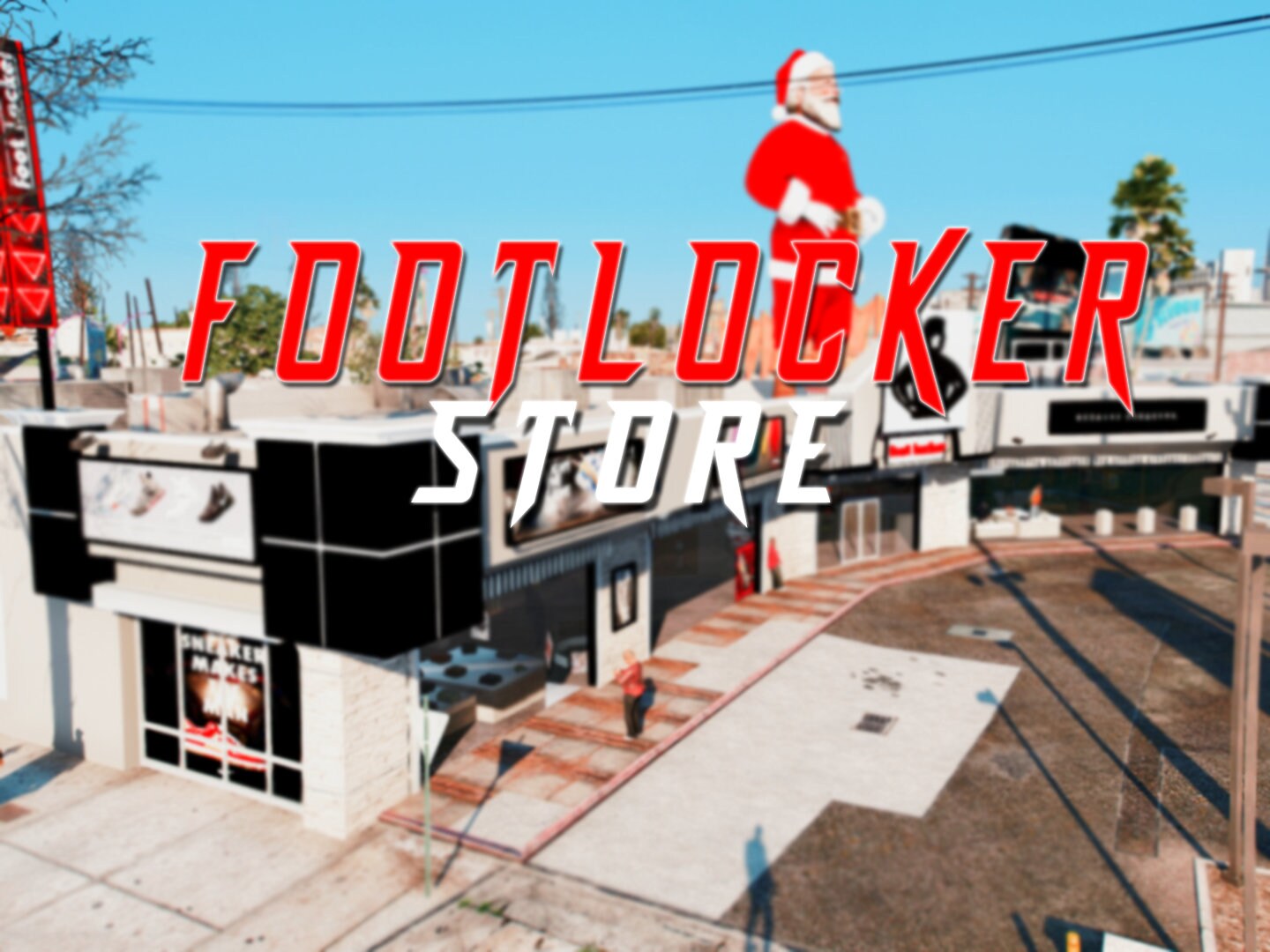 Gta V Fivem Mod Footlocker Store Mlo Custom Map Mods