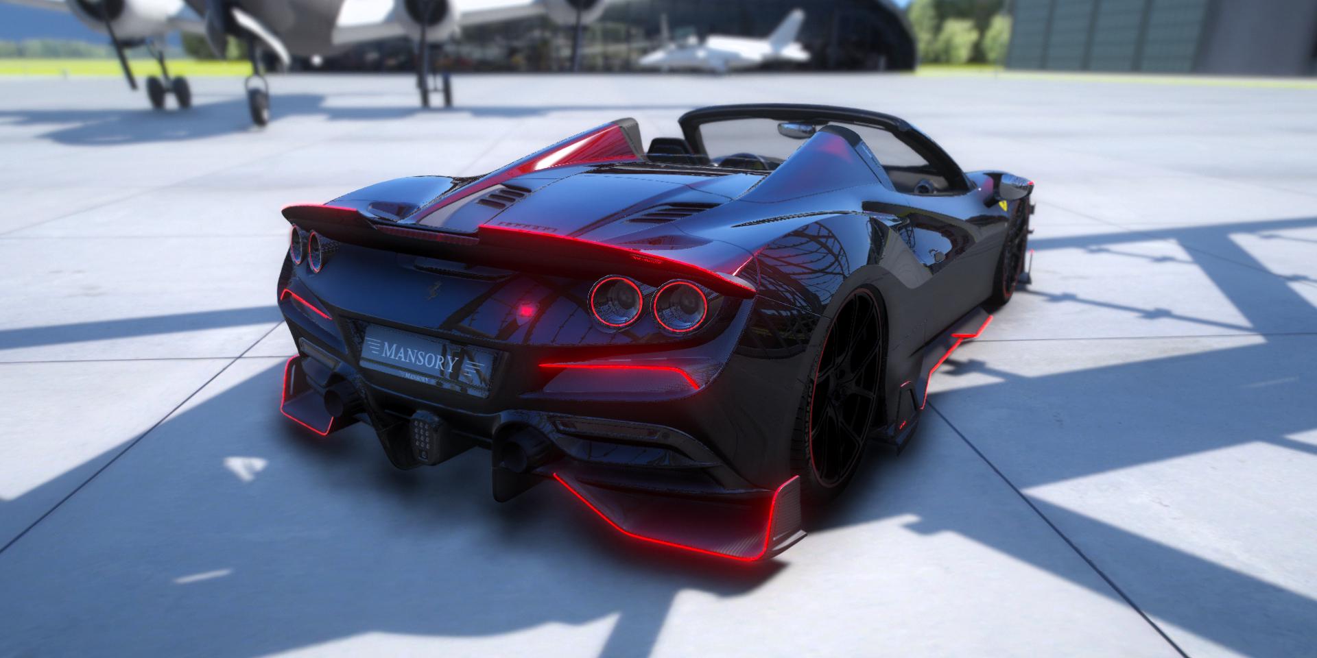 Custom Ferrari F8 Mansory | Fivem Ready | Animated | Customized | High ...