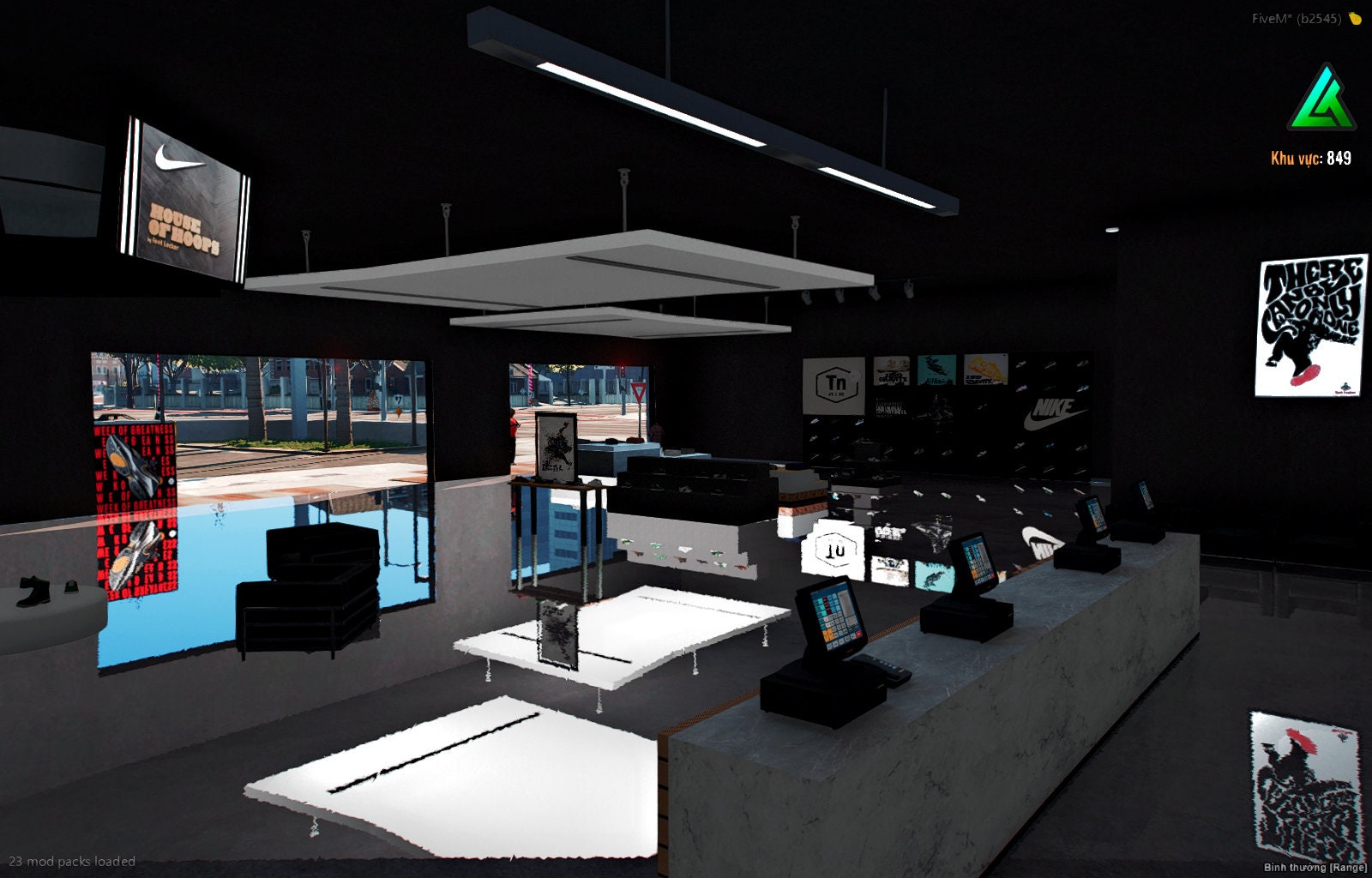 Gta V Fivem Mod Footlocker Store Mlo Custom Map Mods
