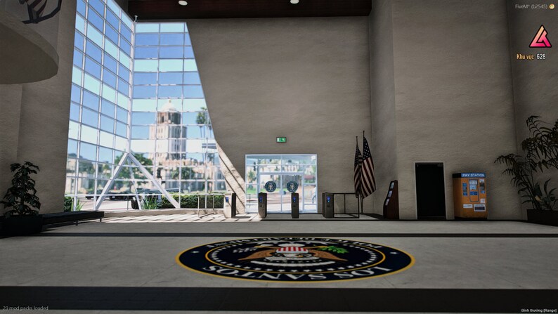 Police Department Fivem Grand Theft Auto 5 Optimized High Quality MLO ...