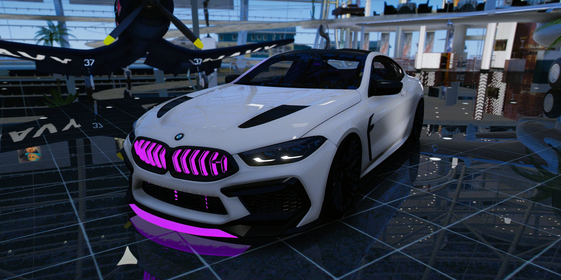 Fivem Custom BMW M8 Competition Animated Customized Fivem Ready - Etsy
