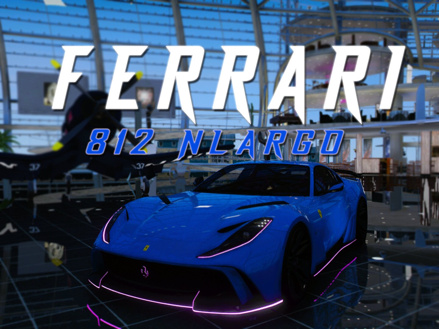 Fivem Custom Ferrari 812 Novitec Nlargo Animated Customized Fivem Ready ...
