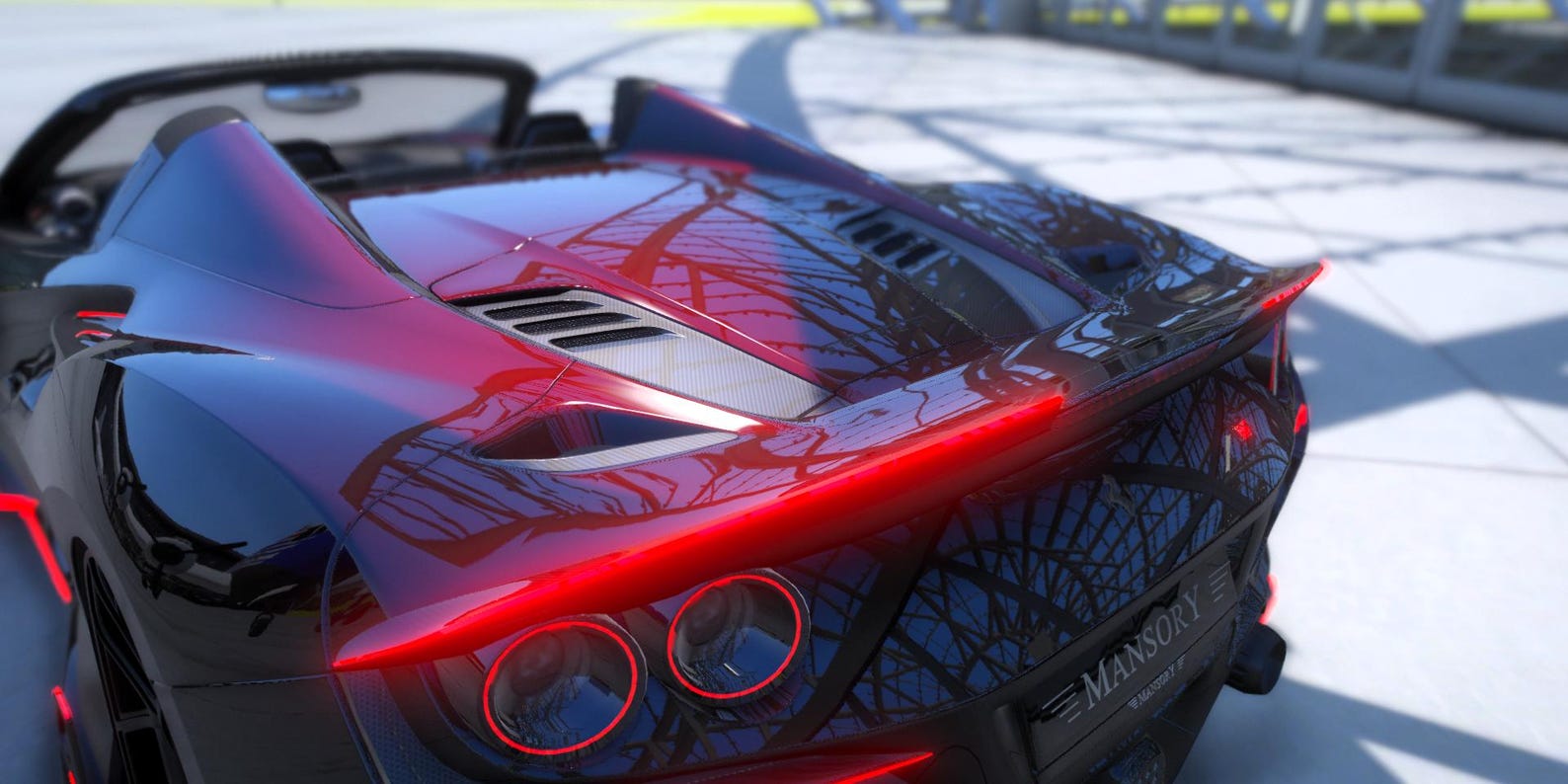 Custom Ferrari F8 Mansory | Fivem Ready | Animated | Customized | High ...