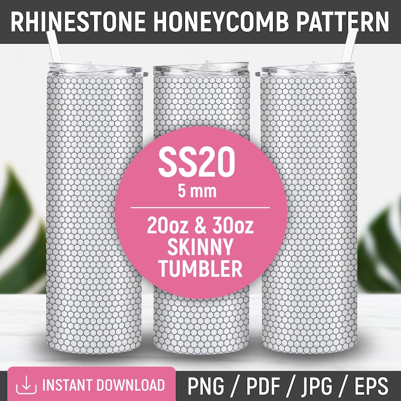 Rhinestone Kit 20 Oz Cup - Etsy