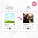 Music Player Plaque Frame Template, Personalized Photo Song Plaque ...