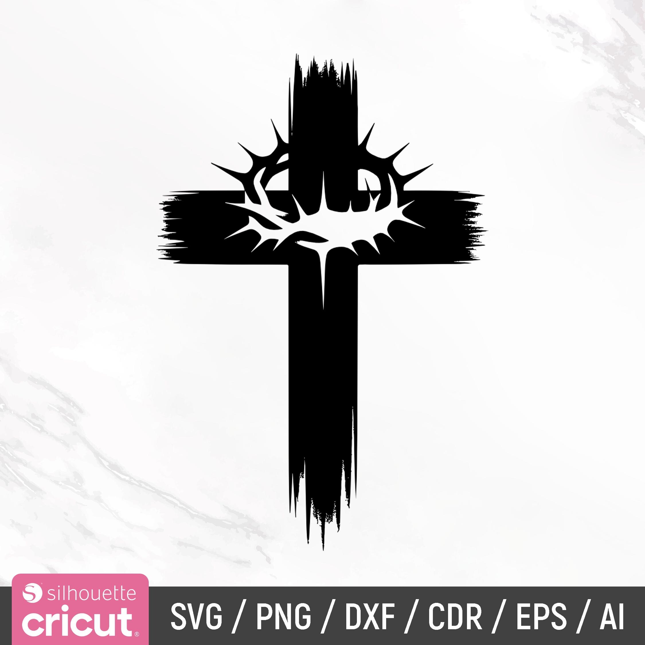Cross Svg, Cross Clipart, Christian Svg, Catholic Svg, Jesus Cross Svg ...