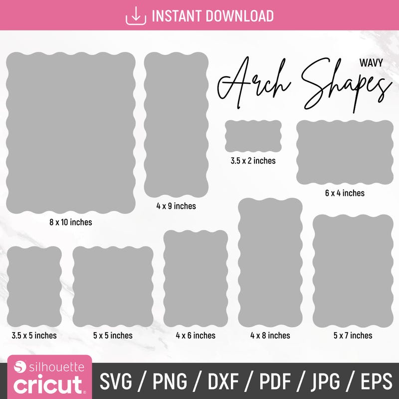 18x24 Wavy Edge Frame - Etsy