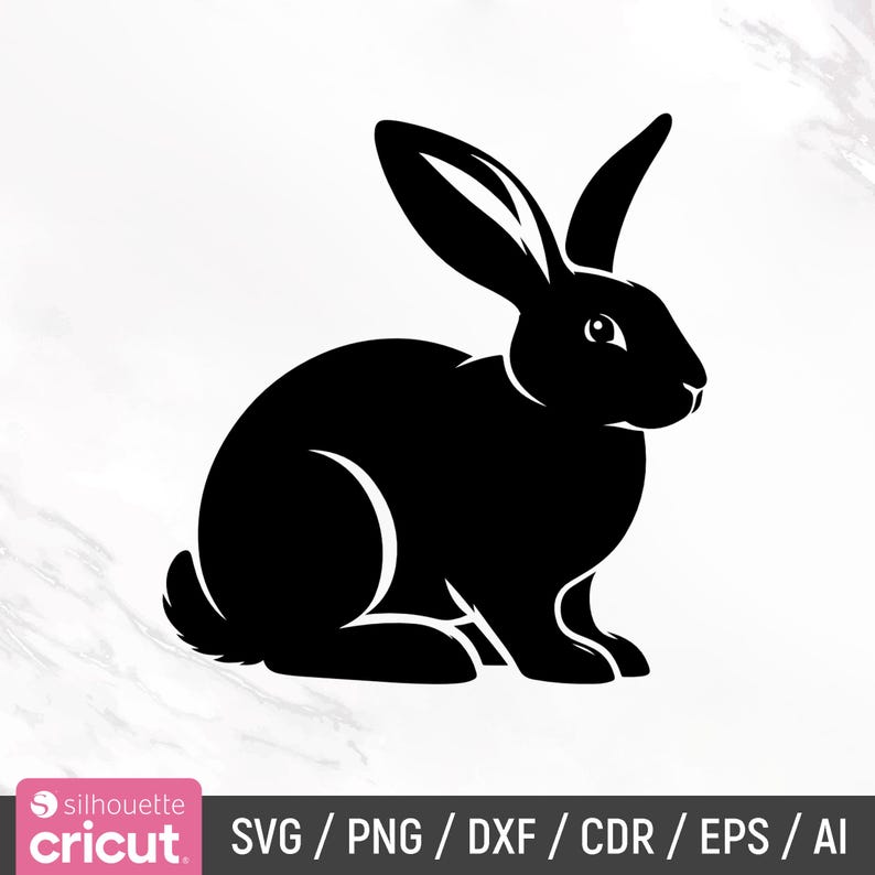 Easter Bunnies Svg, Bunny Svg, Rabbit Svg, Bunny Shape Clipart, Easter ...