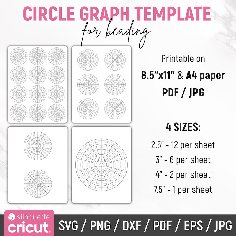 Paper Bead Template - Etsy