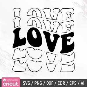 Love Svg Bundle, Love Word Svg, Love Clipart, Love Heart Svg, Heart Svg ...