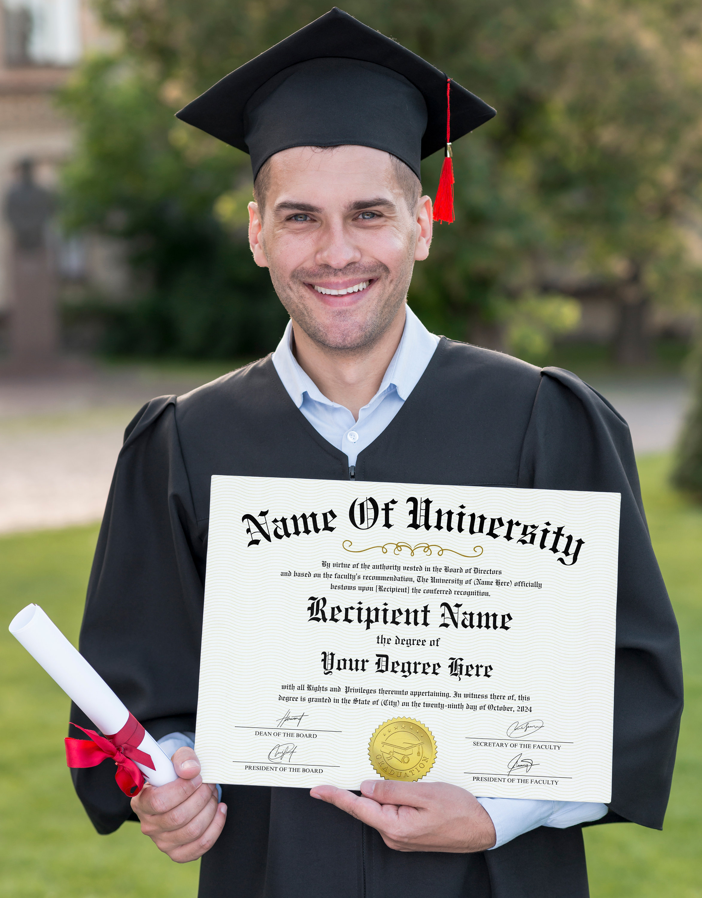 University Diploma, College Diploma, College Degree Template, Printable ...