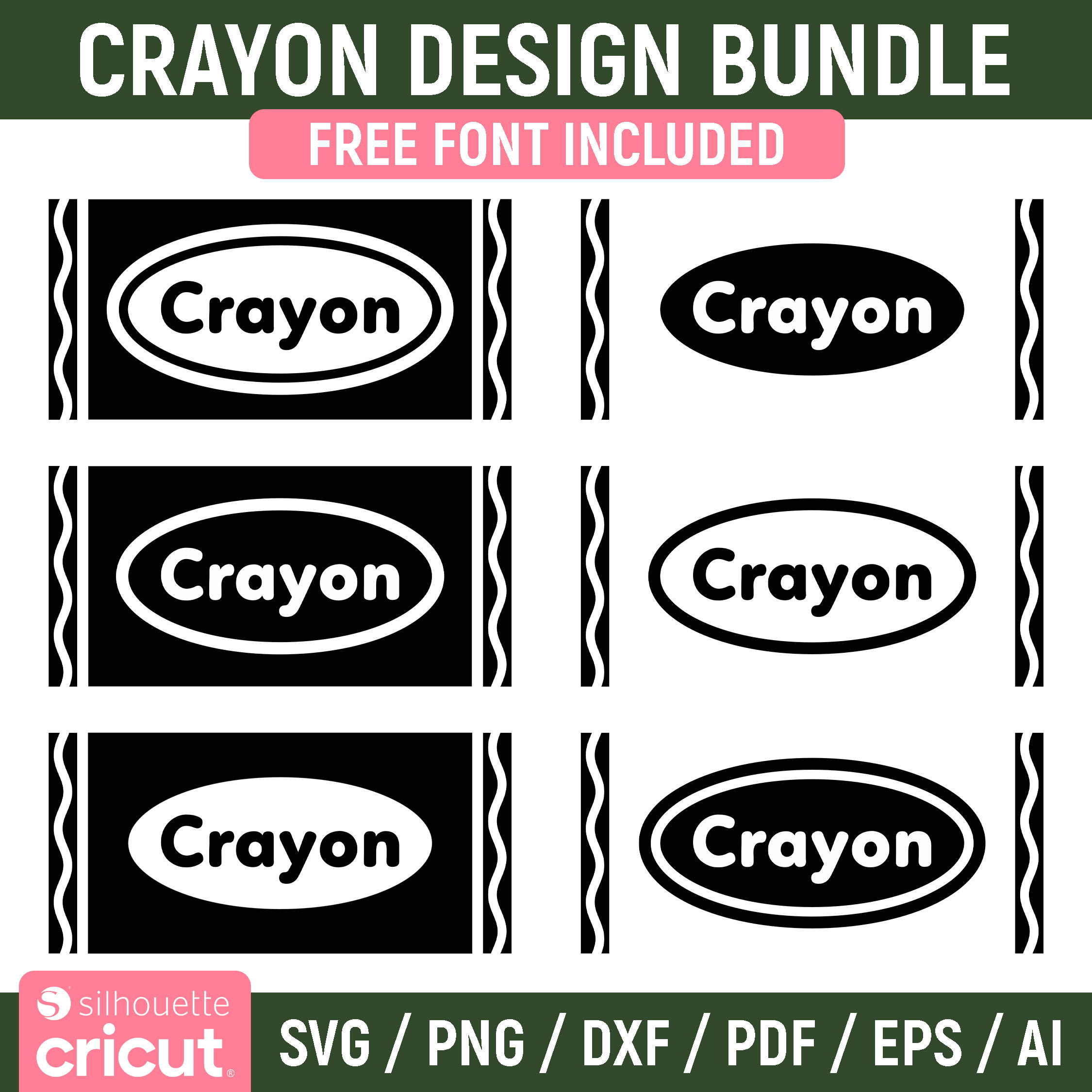Crayon Svg, Crayola Svg, Crayon Letters Svg, Crayon Shirt Svg, Crayon ...