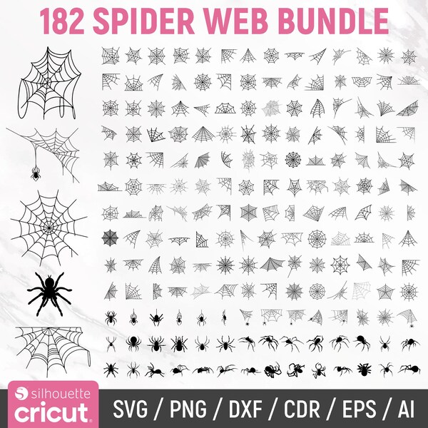 Spider Web Svg - Etsy