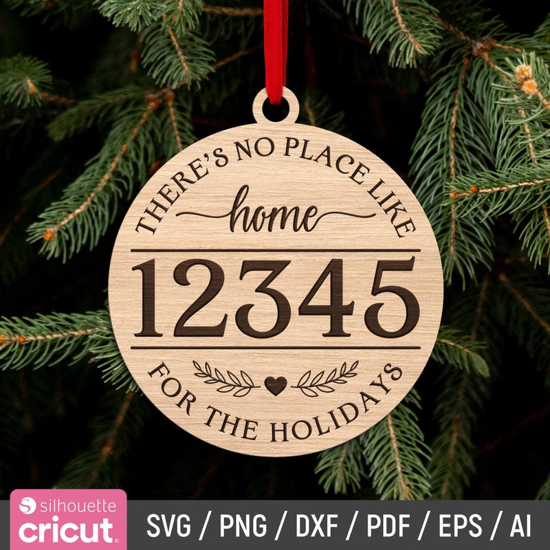 Zip Code Png Ornament - Etsy