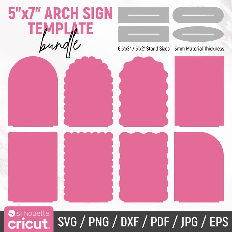 Arch Sign and Stand - Etsy
