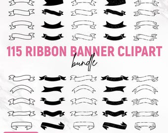 Banner Svg Bundle, Banner Clipart, Banners Png, Birthday Banner Svg ...