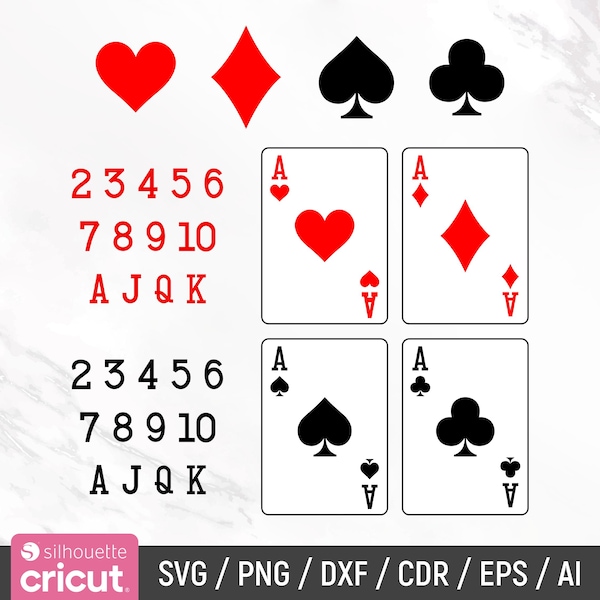 Clip Art for Poker - Etsy