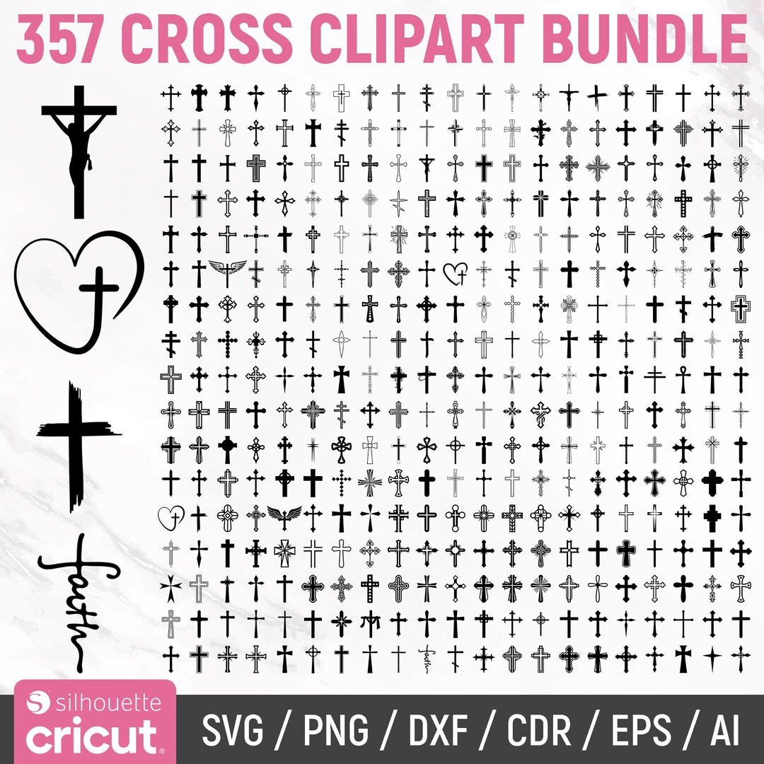 Cross Svg, Cross Clipart, Christian Svg, Catholic Svg, Jesus Cross Svg ...